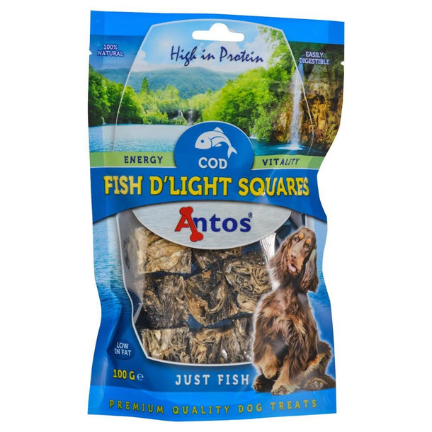 Fish D’Light Squares 100g - Nutritious Fish Skin Treats for Dogs – Pets ...
