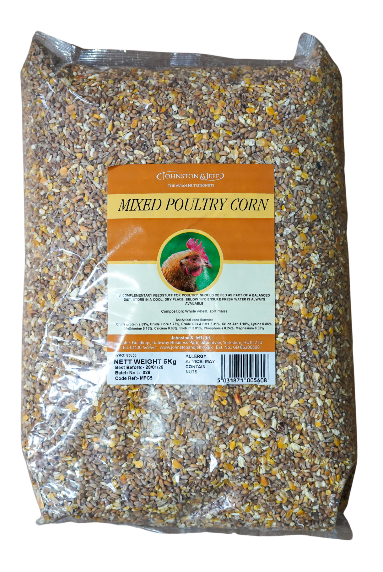 General Mixed Corn 20kg – Pets Pantry
