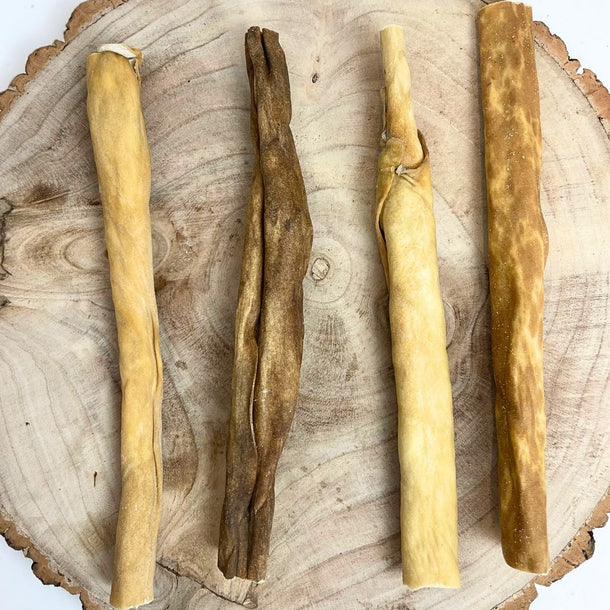 Goat Skin Rolls 30cm - Natural and Dental-Friendly Chews for Dogs ...