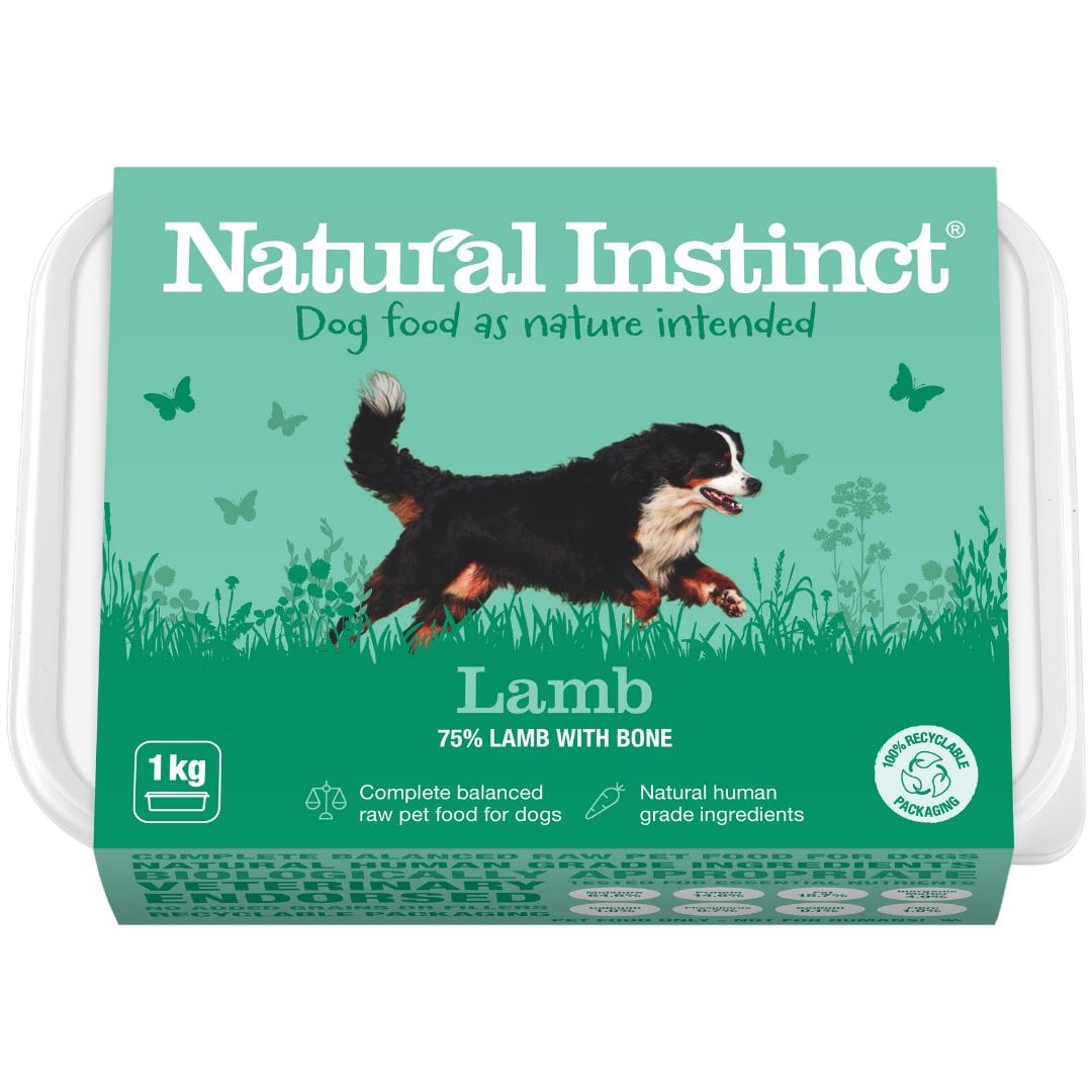 Natural Instinct's Natural Lamb - Complete and Balanced Raw Dog Food ...