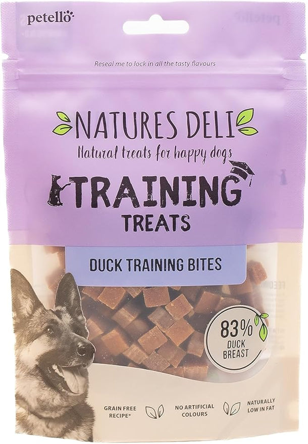Natures Deli Duck Training Bites 100g – Pets Pantry