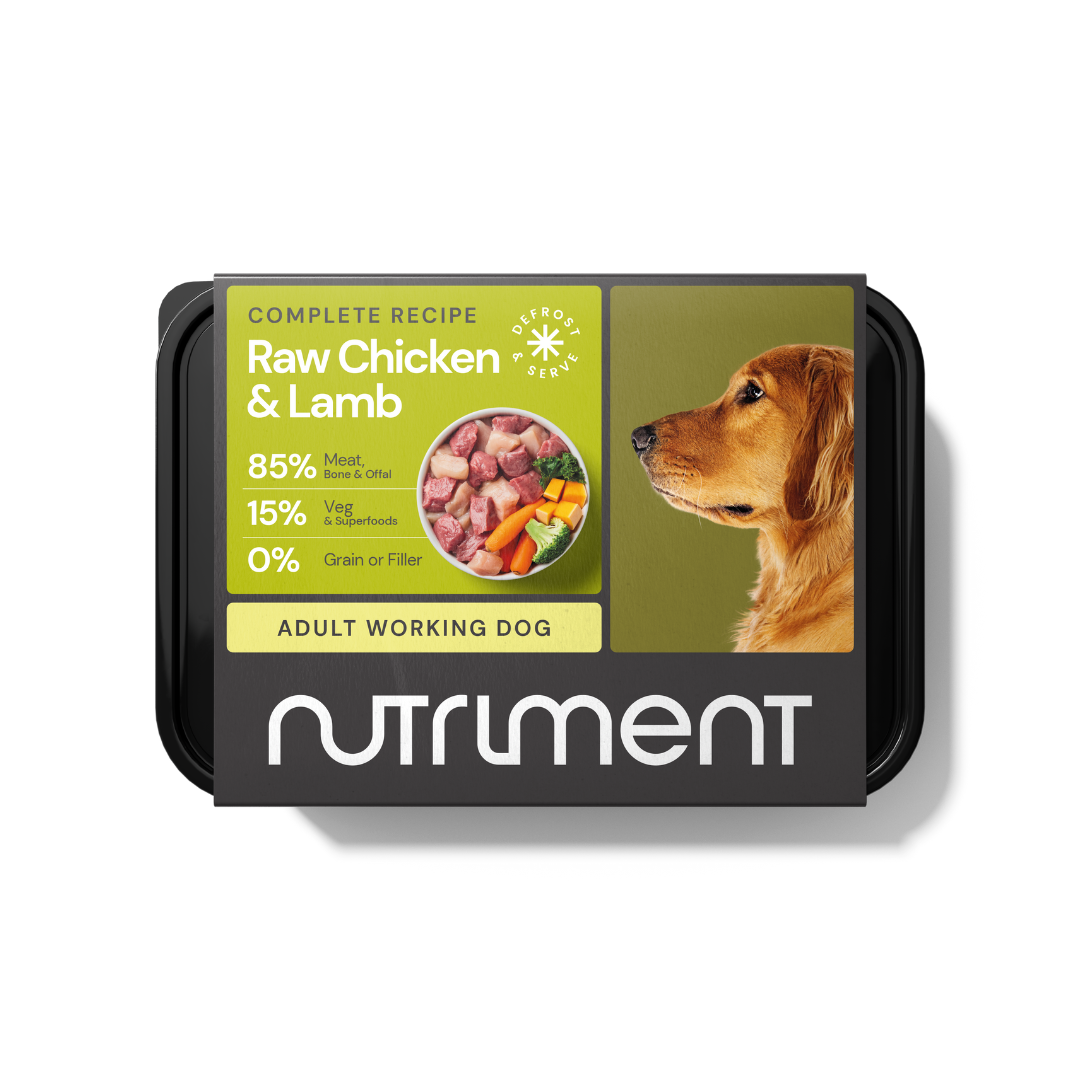 Nutriment Chicken and Lamb Dog Food - Premium Raw Nutrition for Optimal ...