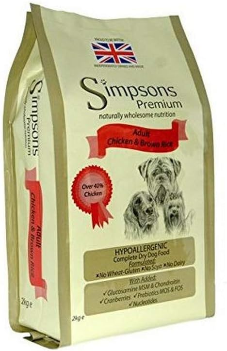 Simpsons Complete Adult Dog Food Chicken & Brown Rice – Pets Pantry
